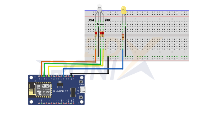 Kawal LED menggunakan Telegram Bot dan NodeMCU ESP8266 | BDxTronix