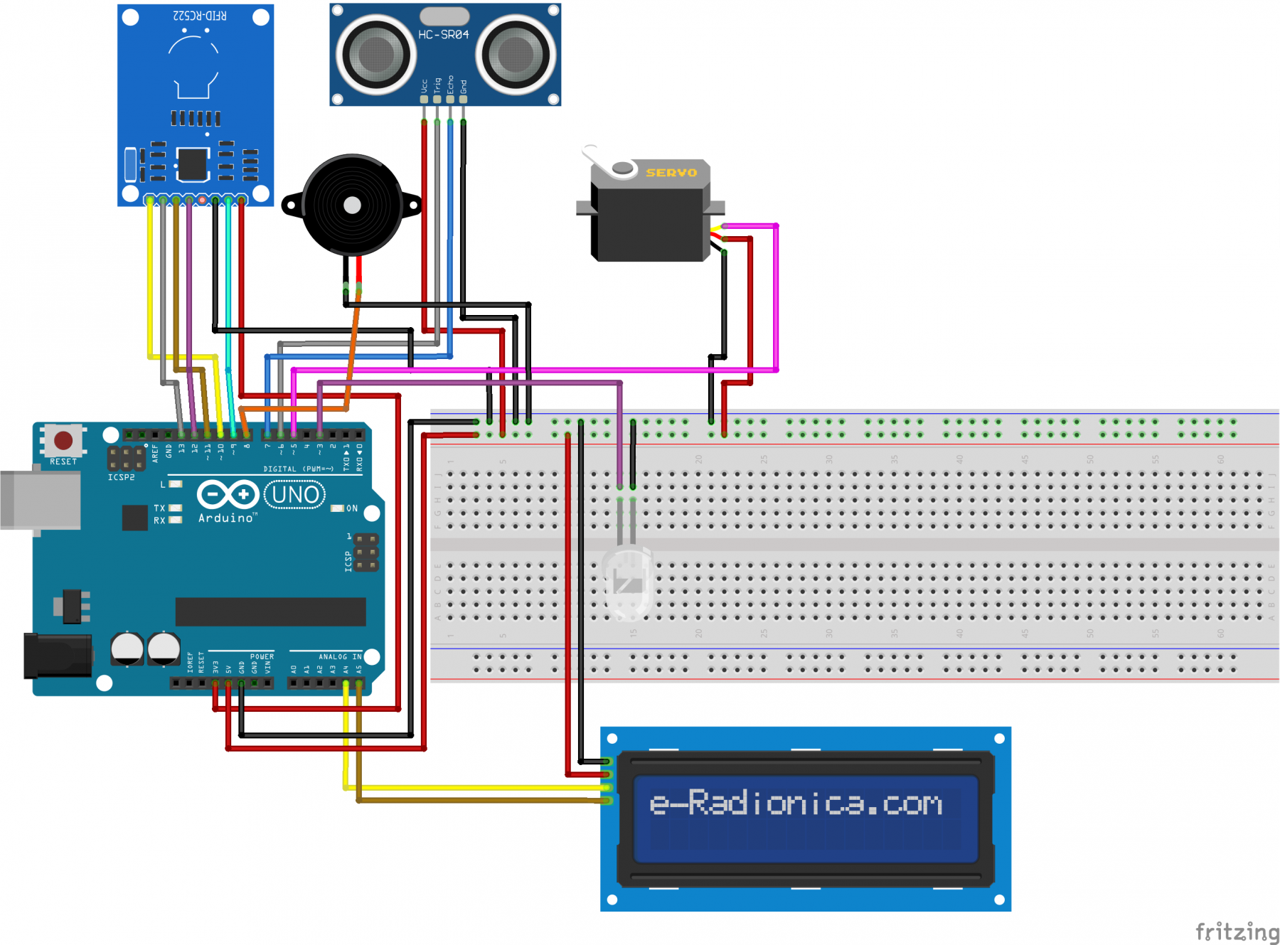 Smart Gate dengan RFID | BDxTronix